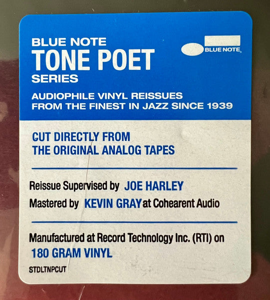 Kenny Dorham & Jackie McLean - Inta Somethin' (Blue Note Tone Poet Ser ...