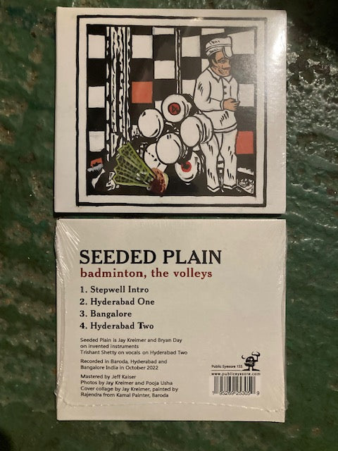 Seeded Plain - badminton, the volleys CD – Grapefruit Records