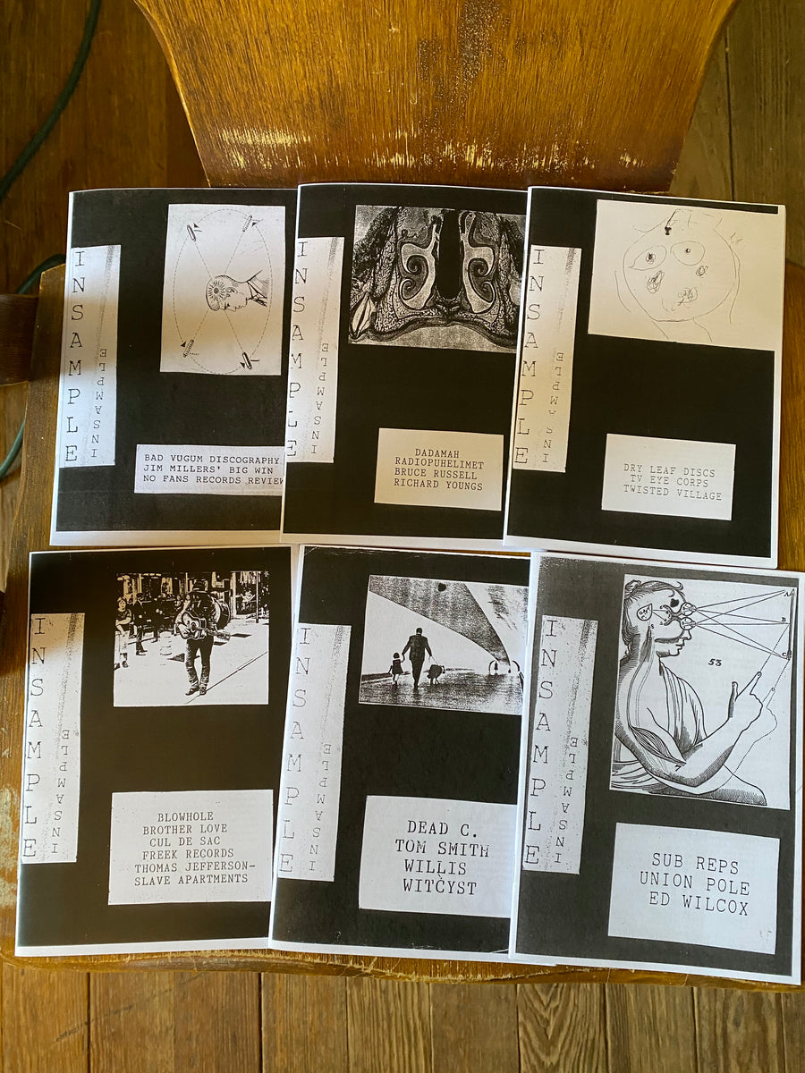Insample - Issue #3 Zine (2021 Reprint, ft. Dry Leaf Discs, TV Eye Cor ...